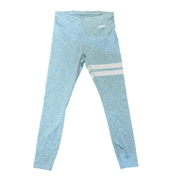 Stronger | Pants & Jumpsuits | Stronger Power Leggings Light Blue ...